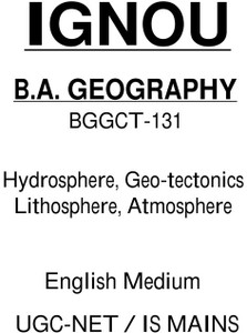 IGNOU BA BGGCT-131 Geography Printed Notes In English Medium For IAS ...