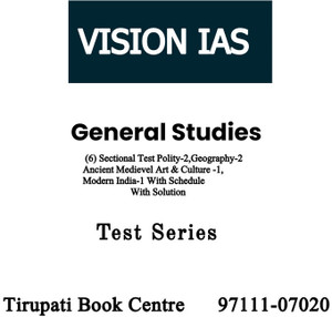 VISION IAS General Studies Prelims Test Series 2024 (6) Sectional Test ...