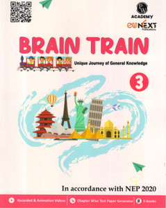 Brain Train Unique Journey Of General Knowledge 3 (PW ACADEMY): Buy ...