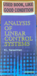 Analysis Of Linear Control Systems(Old Book): Buy Analysis Of Linear ...