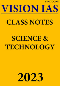 Vision IAS Class Notes Science & Technology 2023 Eng Medium Xerox Only ...