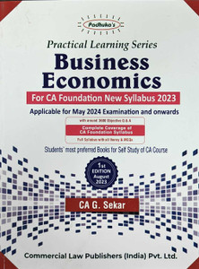 Paduka's Practical Learning Series BUSINESS ECONOMICS For CA FOUNDATION ...