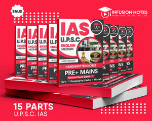 UPSC IAS Notes (Hand Written) Preliminary + Mains 4 Papers {15 BOOKS OF ...