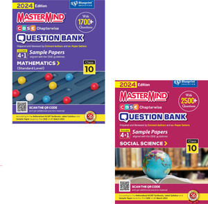 Social Science Maths(2 Books Combo) Cbse Question Bank Class 10 With ...