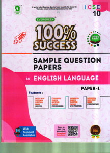 ICSE Evergreen 100% Success Sample Question Paper In ENGLISH LANGUAGE ...