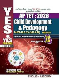 AP TET 2026 Child Development & Pedagogy Guide Book, Paper IA & IIA For ...