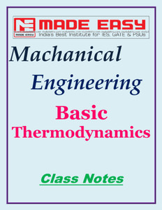 Basic Thermodynamic Mechanical Engineering Made Easy Class Notes: Buy ...