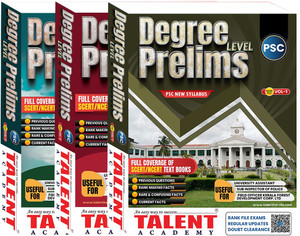 Degree Level Prelims Exam Rank File - Vol : 1, 2, 3 - Based On SCERT ...