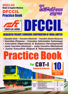 DFCCIL Practice Book CBT-I (Hindi & English Medium): Buy DFCCIL ...