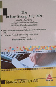 The Uttar Pradesh Indian Stamp Act,1899: Buy The Uttar Pradesh Indian ...