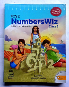 Icse Numberswiz A Course In Mathematics Class- 6 (Old Like New Book ...