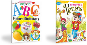 My Cute ABC Picture Dictionary and Evergreen Poems Books for Kids ...