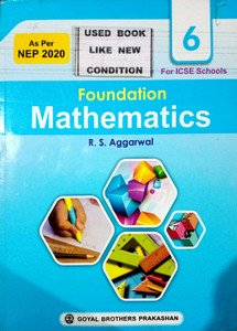 Foundation Mathematics For Icse Schools-6 (Old Book): Buy Foundation ...