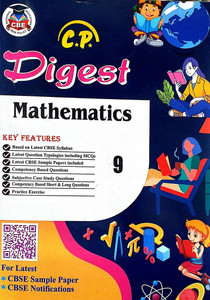 Cp Digest Class 9 Mathematics Guide Based On CBSE/NEP Syllabus: Buy Cp ...