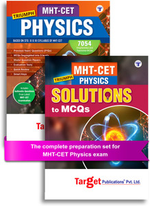 MHT-CET Triumph Physics Book With Solutions To MCQs 2024 | PYQ ...