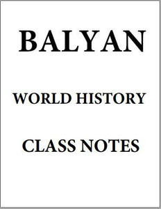 S Baliyan World History Handwritten Notes In English For IAS Mains: Buy ...