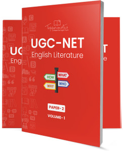 UGC-NET English Literature Study Material For Examination Set Of 3 ...