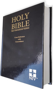 The Holy English Niv Bible Cross-Reference With Concordance | With ...