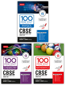 MTG CBSE Class-11 100 Percent Physics, Chemistry, Mathematics For 2025 ...