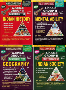 APPSC Group II Screening Test English Medium Set Of 4 Books Indian ...
