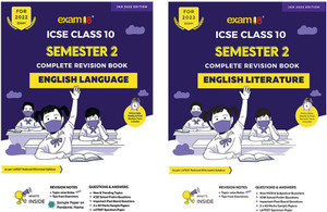 Exam18 ICSE Combo: English Language Complete Topicwise And Literature ...