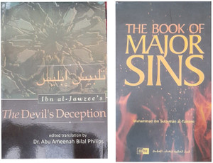 The Devil's Deception & The Book Of MAJOR SINS Two Books Set In English ...