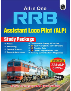 All In One RRB Assistant Loco Pilot (ALP) 2024 CBT Paper-1 In English ...