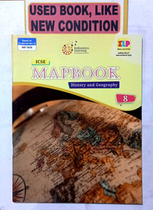 Icse Map Book History And Geography Class -8 (Old Book): Buy Icse Map ...