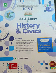 ICSE Self Study In History And Civil Class 10: Buy ICSE Self Study In ...
