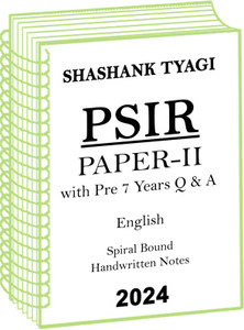 Paper-2 PSIR Optional Handwritten Notes By Shashank Tyagi For With ...