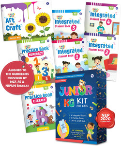 Junior KG Kit For 3 5 Years | Kinder Trails | LKG Preschool Books | NEP ...