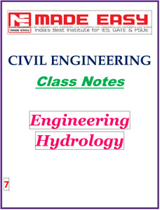 Engineering Hydrology (Civil Engineering) MADE EASY CLASS NOTES: Buy ...