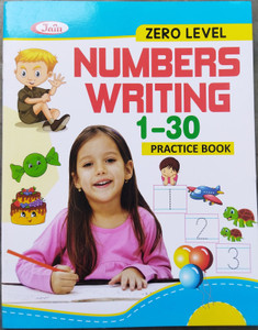 Number WRITING 1-30 Practice Book For All Children, Kids, Nursery ...