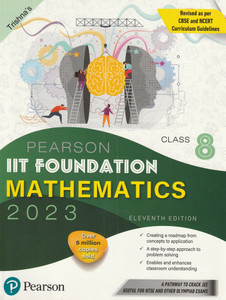 Cbse Pearson Iit Foundation Mathematics Class 8 2023 Pearson India ...