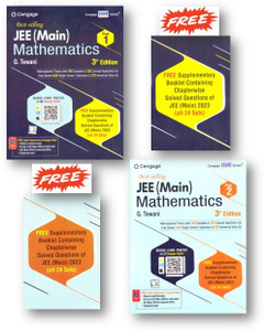 JEE Main Mathematics: Vol. 1 And Vol. 2 (Book + Booklet) With Free ...