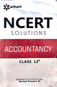 Ncert Solutions Accountancy Class - 12: Buy Ncert Solutions Accountancy ...