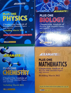 ( New Jyothi ) Examate Plus One Science Combo ( 4 Set ) Physics ...