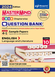 English Cbse Question Bank Class 10 With Cbse Sample Paper For 2024 ...