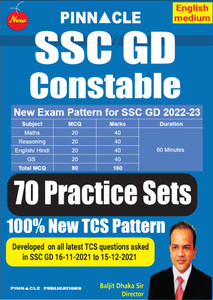SSC GD Constable 70 Practice Sets New Pattern I English Medium: Buy SSC ...