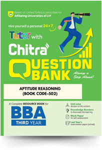 Aptitude Reasoning (Book Code–502) BBA Semester 5 Chitra Question Bank ...