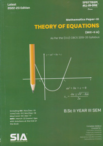 Theory Of Equations (Mathematics Paper-III) B.Sc II-Year III-Sem As Per ...