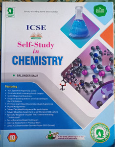 ICSE Self Study In Chemistry Class 10: Buy ICSE Self Study In Chemistry ...