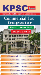 KPSC Commercial Tax Inspector 2023 (Set Of 6 Books ) Karnataka ...