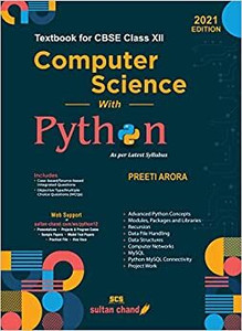 Computer Science With Python : Textbook For CBSE Class 12 Examination ...