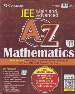 Cengage Jee Main And Advanced A To Z Mathematics For Class - 11, With ...