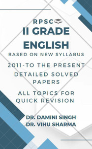 RPSC SECOND GRADE ENGLISH (Based On New Syllabus) Previous Years Papers ...