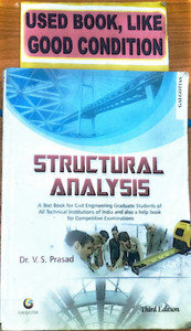Structural Analysis (Old Book): Buy Structural Analysis (Old Book) by ...