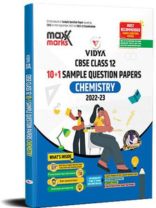 Vidya Maxx Marks Class 12 Chemistry 2023 Solved Paper: Buy Vidya Maxx ...