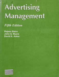 ADVERTISING MANAGEMENT (Old Book): Buy ADVERTISING MANAGEMENT (Old Book ...