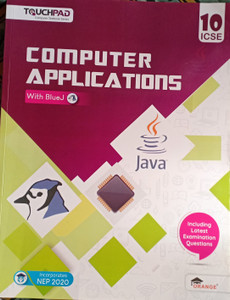 ICSE Computer Application With Bluej Class 10: Buy ICSE Computer ...